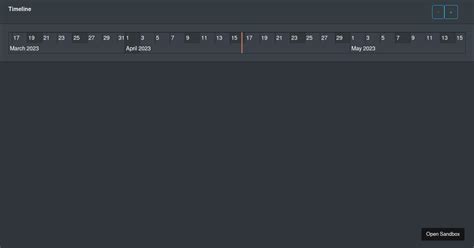 React Timeline Forked Codesandbox