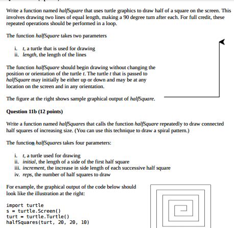 Drawing Half A Square With Python Turtle Stack Overflow