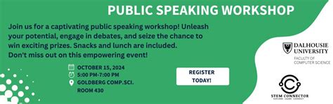 Stem Connector Public Speaking Workshop Shiftkey Labs