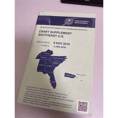 Faa Chart Supplement Southeast Usa 蝦皮購物