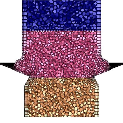 Polyhedral Cells Used For Cfd Calculations Around The Air Quench Region Download Scientific