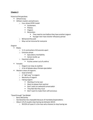 Human Sexuality First Part Study Notes Anatomy We Use Slang Terms Instead Of Anatomically