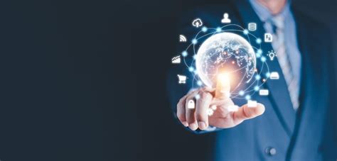 Premium Photo Businessman Holding Global Network Connection On Social Networking And Customer