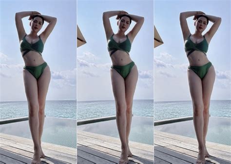 “บุ๋ม ปนัดดา”สวมทูพีซโชว์หุ่นสับ พร้อมเคล็ดลับเด็ดสาวอวบโพสท่ายังไงให้ปังเป๊ะ