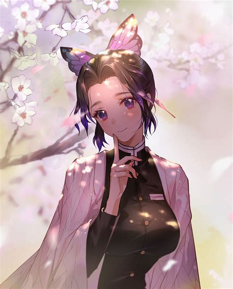 Shinobu Kochou Shinobu Kochou kimetsu no yaiba Kimetsu no Yaiba Клинок рассекающий