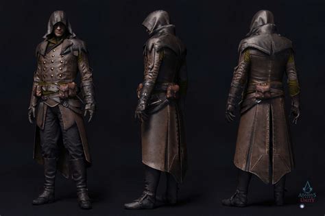Assassin S Creed Unity Characters Zbrushcentral
