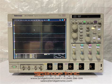 Tektronix DSA 70804 B Digital Serial Analyzer Oscilloscope 8 GHz 25 GS S EBay