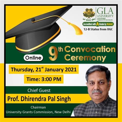 Gla University On Linkedin Education Convocation