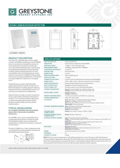 Tsrc Series Room Temperature Sensor Greystone At ₹ 4950 Piece Temperature Transmitter In