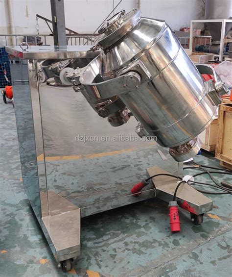 Stainless Steel 3d Swing Rotating Blender For Powder Mixing