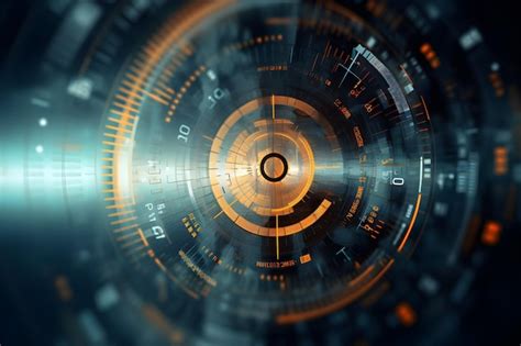 Premium Photo Abstract Tech Background With Subtle Blur