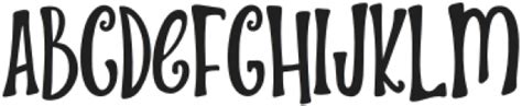 Halloween Bash Regular Otf Font Decorative Display D What Font Is