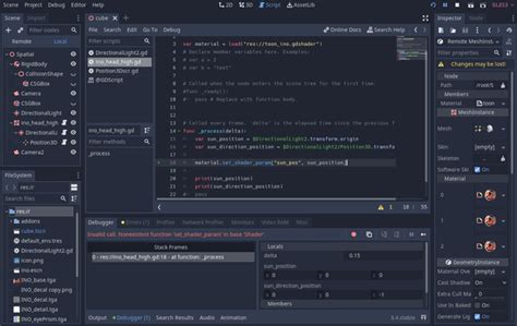 set shader param not working r godot