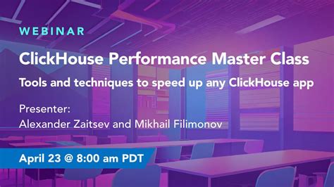 altinity inc on linkedin webinar clickhouse query mergetree