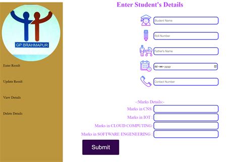 GitHub GaneshG Student Result Management System Website I Devloped This Website Using