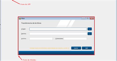 notas de un foxero windeviano mostrar un formulario de vfp en windev y viceversa