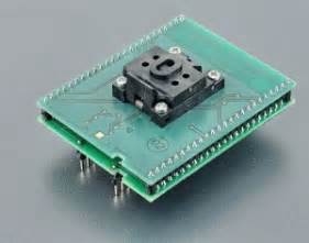 DIL QFN ZIF CS STM Programming Programmer Adapter Socket Converter Package QFN Elnec