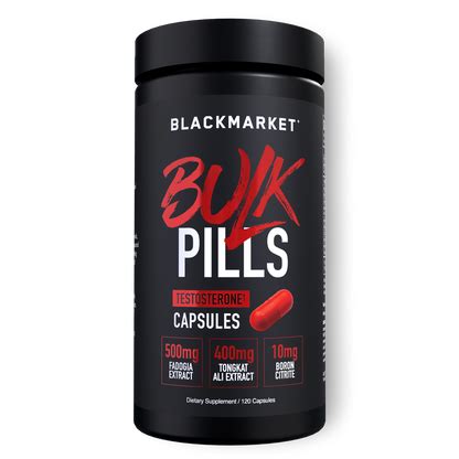 Bulk Testosterone Support Pills
