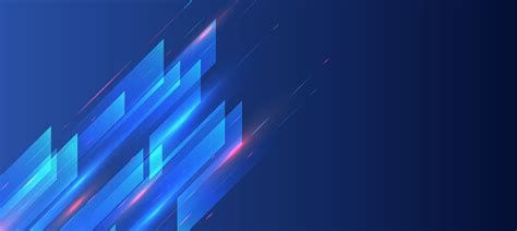 프리젠테이션 및 웹사이트를 위한 현대적인 하이테크 배경 디지털 인터넷 통신 빛나는 역동적인 선이 있는 추상적인 배경 미래 지향적 인 빨강 파랑 줄무늬 0명에 대한 스톡 벡터