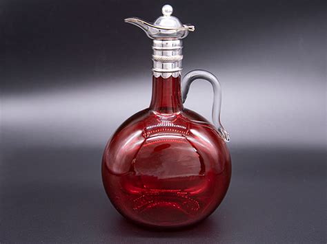 Ruby Glass Decanter £185 Pelmont Home Antiques