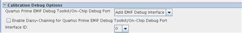 Arria 10 Emif Debug Gui Intel Community