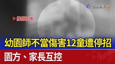 幼園師不當傷害12童遭停招 園方、家長互控 Youtube
