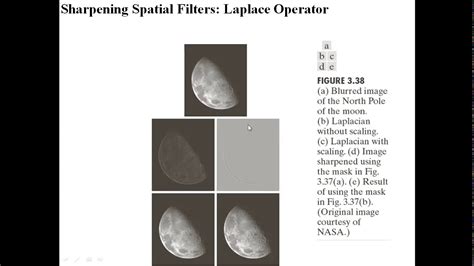 Lecture 4 3 Medical Image Enhancement Laplace Unsharp Masking And Highboost Filter Gradientشرح