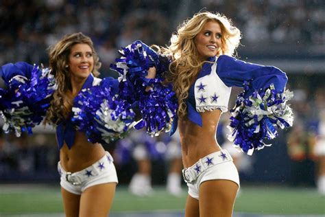 Cheerleaders Show Too Much