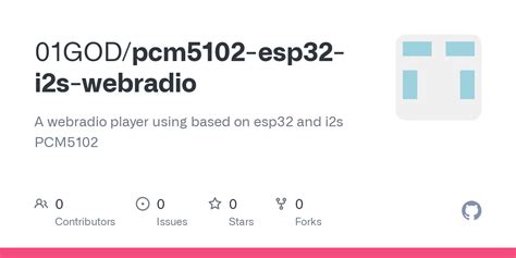 Github 01godpcm5102 Esp32 I2s Webradio A Webradio Player Using