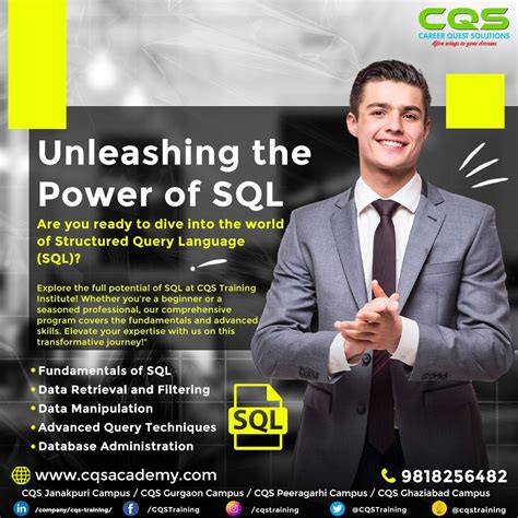 Cqs Training Private Limited On Linkedin Cqsacademy Sqlcourse