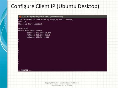 Configuring Linux Server And Its Security Maintenance Pptx