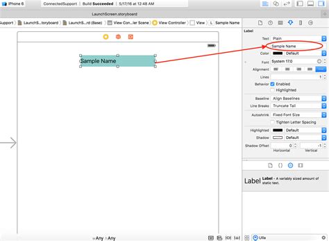 Ios Storyboard Designtime Layout Attributes Stack Overflow