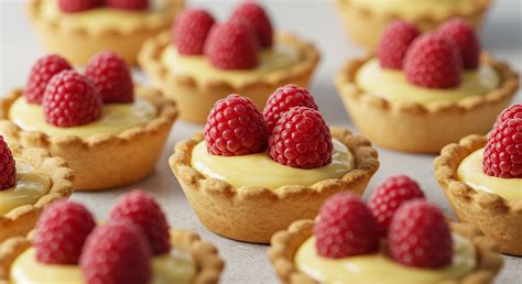 Raspberry Custard Tartlets Flirt Recipes