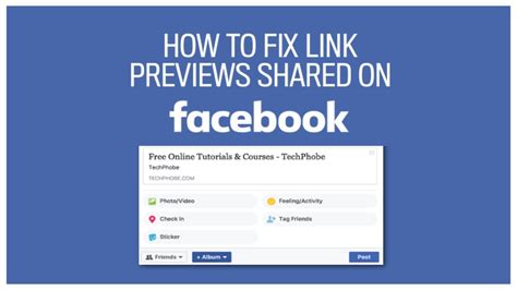 How To Fix Links Not Being Displayed Properly On Facebook Step By