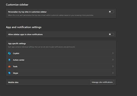 Edge Removal Of Hide Sidebar R Windows11