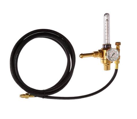 Harris Model AR Medium Heavy Duty Single Stage Argon Flowgauge Kit With Hose