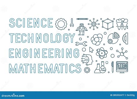 Science Technology Engineering Mathematics Stem Concept Outline