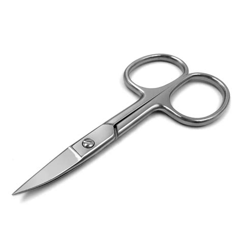Cuticle Nippers Scissors Nail Clipper Stainless Steel Curved Tip Thin Blade Cuticle Scissors By
