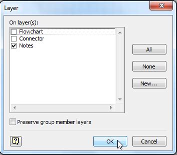 Bluespring ProcessView How To Assign Shapes To A Layer In Visio