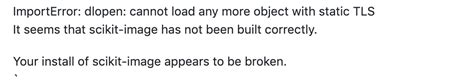 预测报错importerror Dlopen Cannot Load Any More Object With Static Tls · Issue 382 · Paddlepaddle