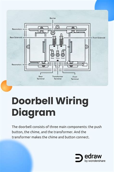 doorbell wiring diagram 1 door