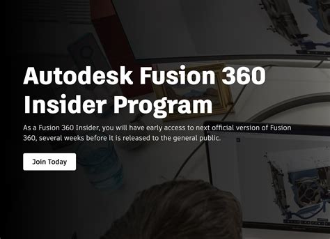 Autodesk Fusion 360 Insider Program Autodesk