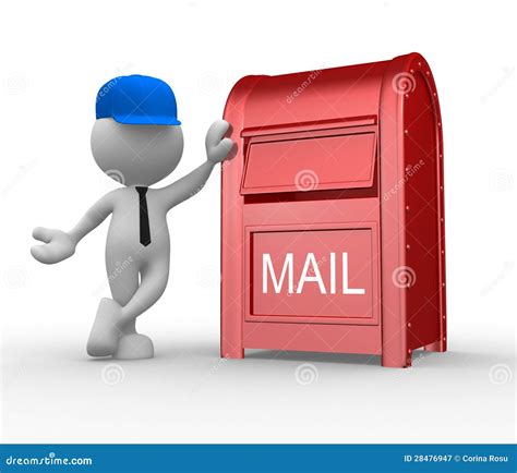Postman Stock Illustration Illustration Of People Communication