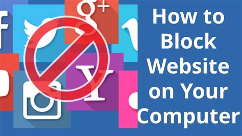 website blocker how to block a website on your computer how to temporarily block websites