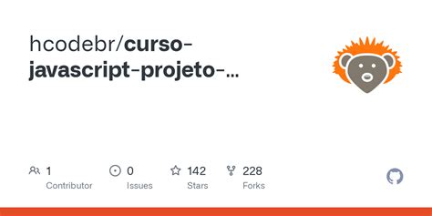 Github Hcodebr Curso Javascript Projeto Usuarios