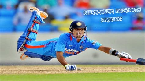 Subramaniam Badrinath Cricket Statistics Profile Biography Runs Highest Score And Batting