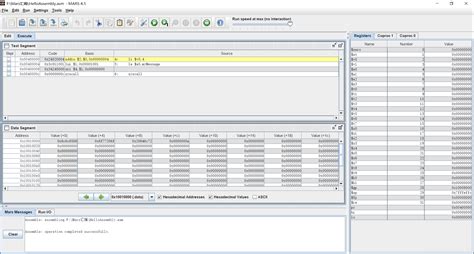 Mips汇编mars4 5模拟器使用方法及helloworld程序 Csdn博客