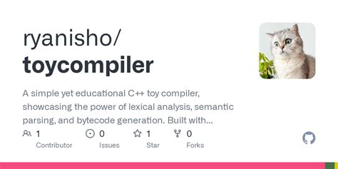 Github Ryanishotoycompiler A Simple Yet Educational C Toy Compiler Showcasing The Power