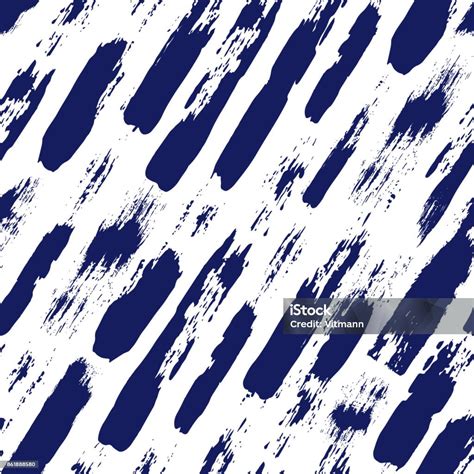 원활한 패턴 브러시 줄무늬와 선입니다 흰색 바탕에 파란 색입니다 손으로 그린 그레인 텍스처 잉크 기하학적 요소입니다 패션 현대적인 스타일입니다 끝 없는 직물 인쇄 패턴에