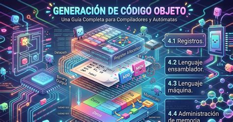 Generación De Código Objeto Unidad 4